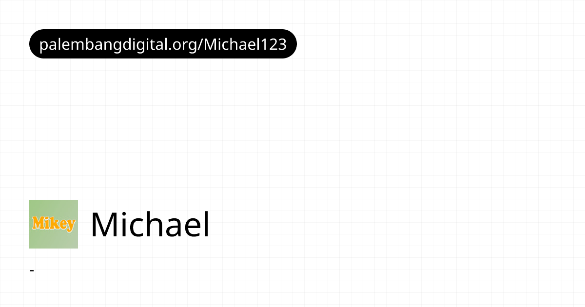 Michael123 (Michael) · Palembang Digital