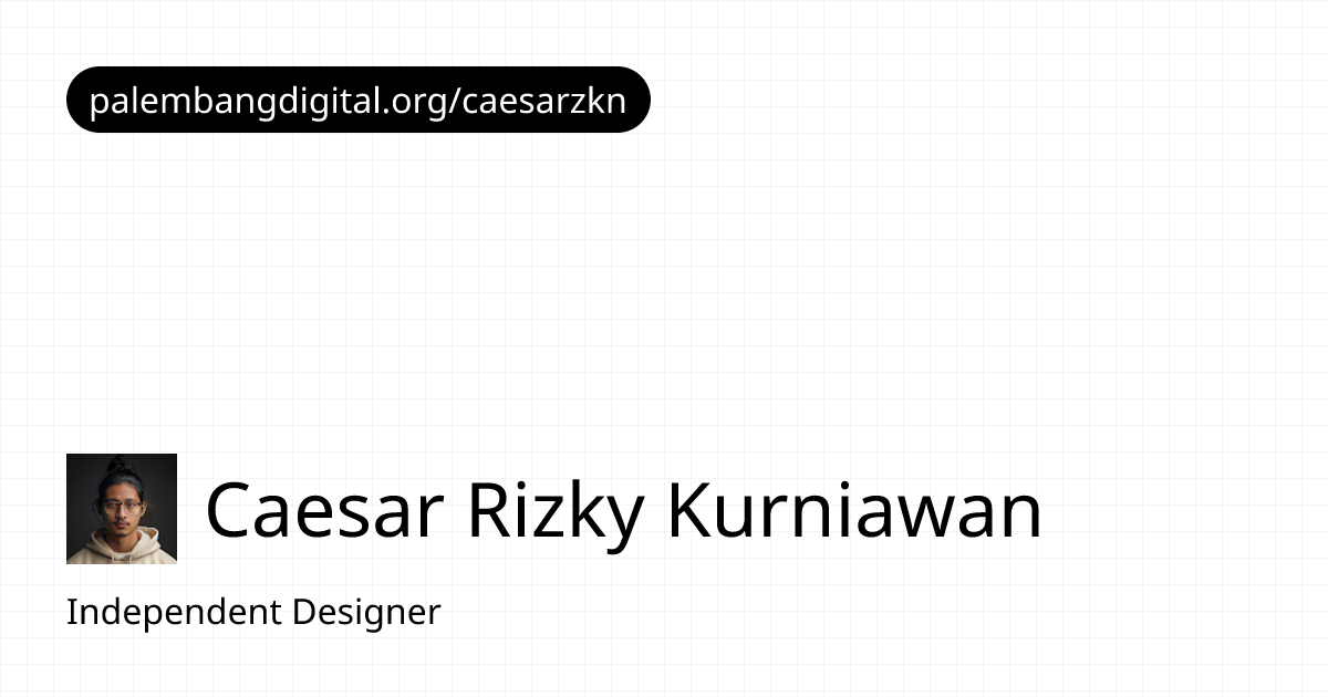 caesarzkn (Caesar Rizky Kurniawan) · Palembang Digital