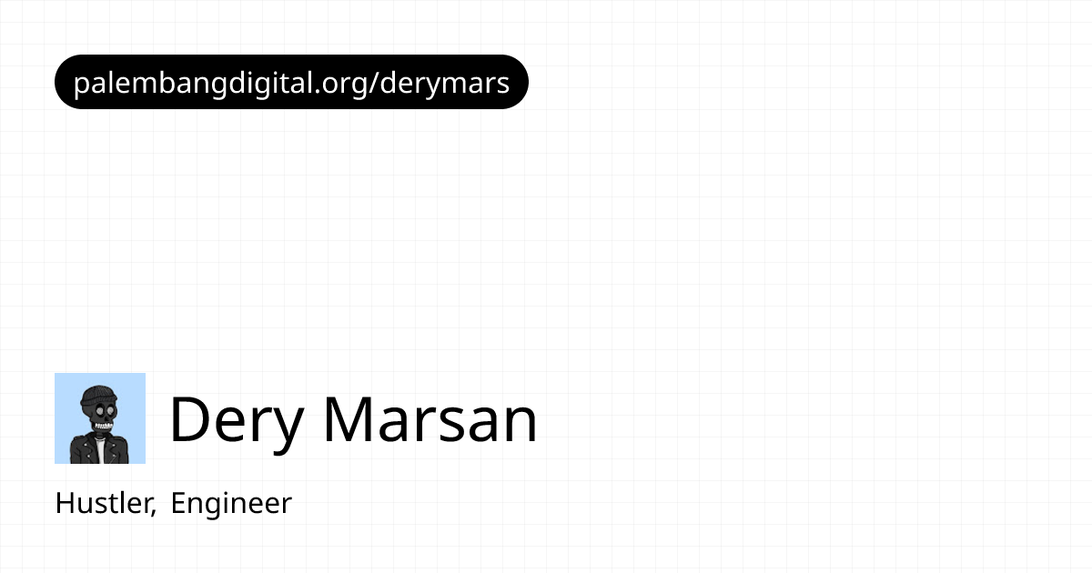 derymars (Dery Marsan) · Palembang Digital