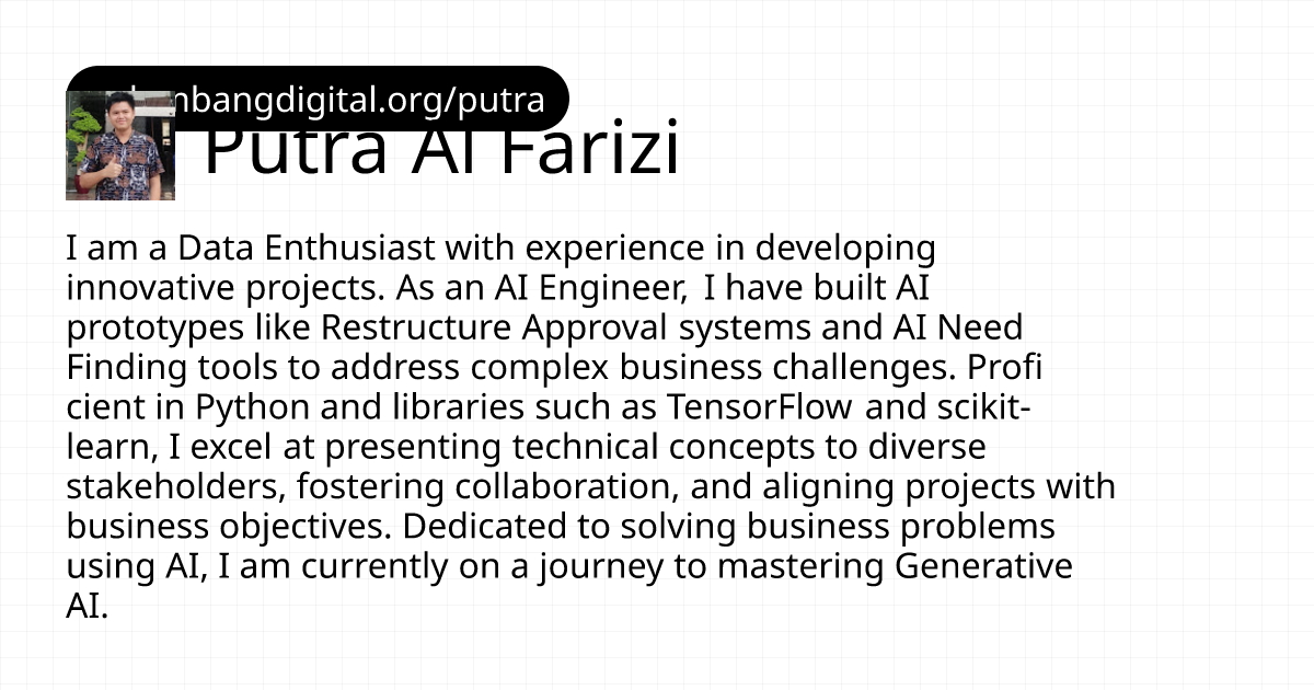 putra (Putra Al Farizi) · Palembang Digital