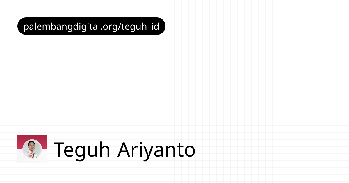 teguh_id (Teguh Ariyanto) · Palembang Digital